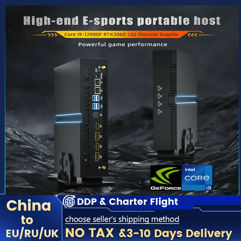 Gamer Mini Pc Intel 12th Gen I9 12900f I7 12700f Nvidia Rtx 3060 2060 ...