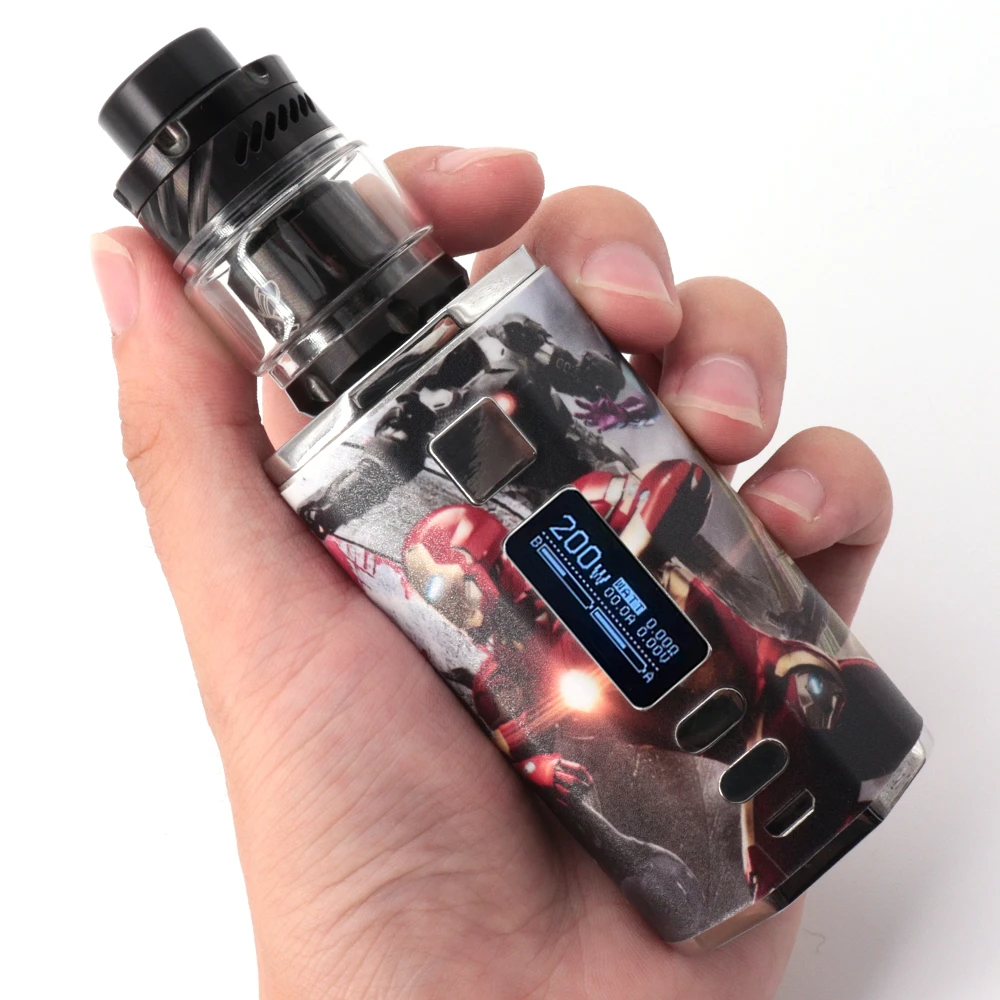 E-cigarette Vape 200W Box Mod 4000mah Build-in Battery OLED Screen Dead ...