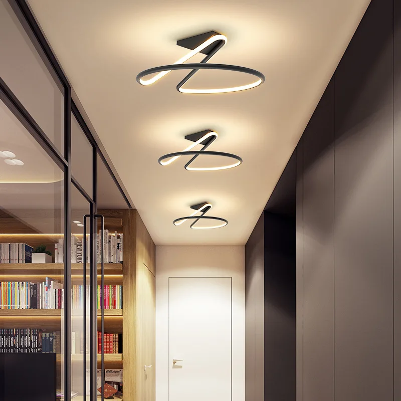 Ceiling-Light-Simple-Modern-Bedroom-Atmosphere-Duplex-Villa-Hall-Nordic ...