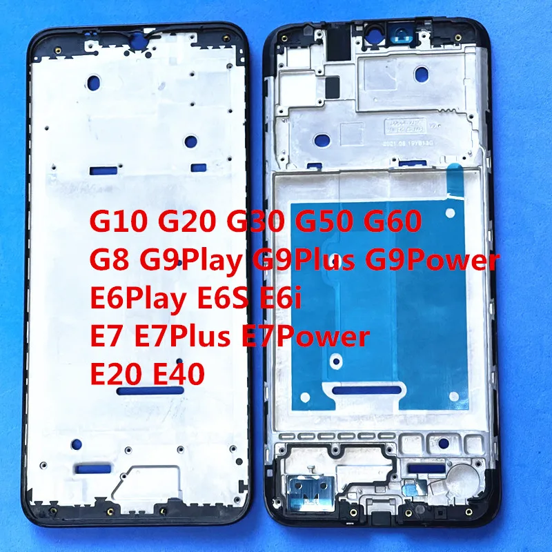 Marco-de-pantalla-LCD-de-carcasa-frontal-para-Motorola-Moto-G8-G9-Play ...