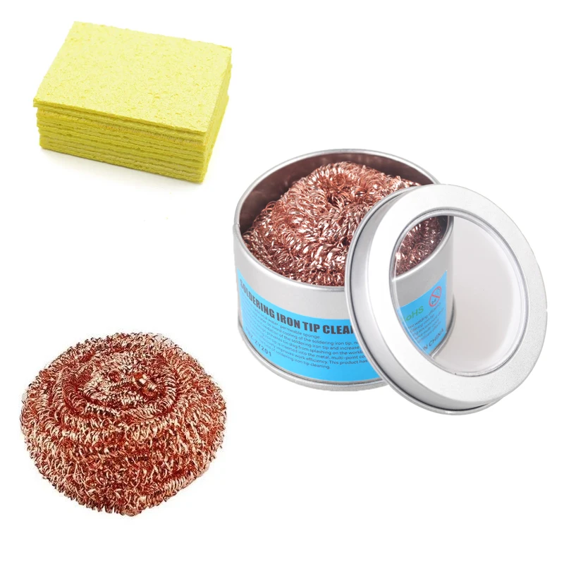 Cleaning-Ball-Desoldering-Soldering-Iron-Mesh-Filter-Cleaning-Nozzle ...