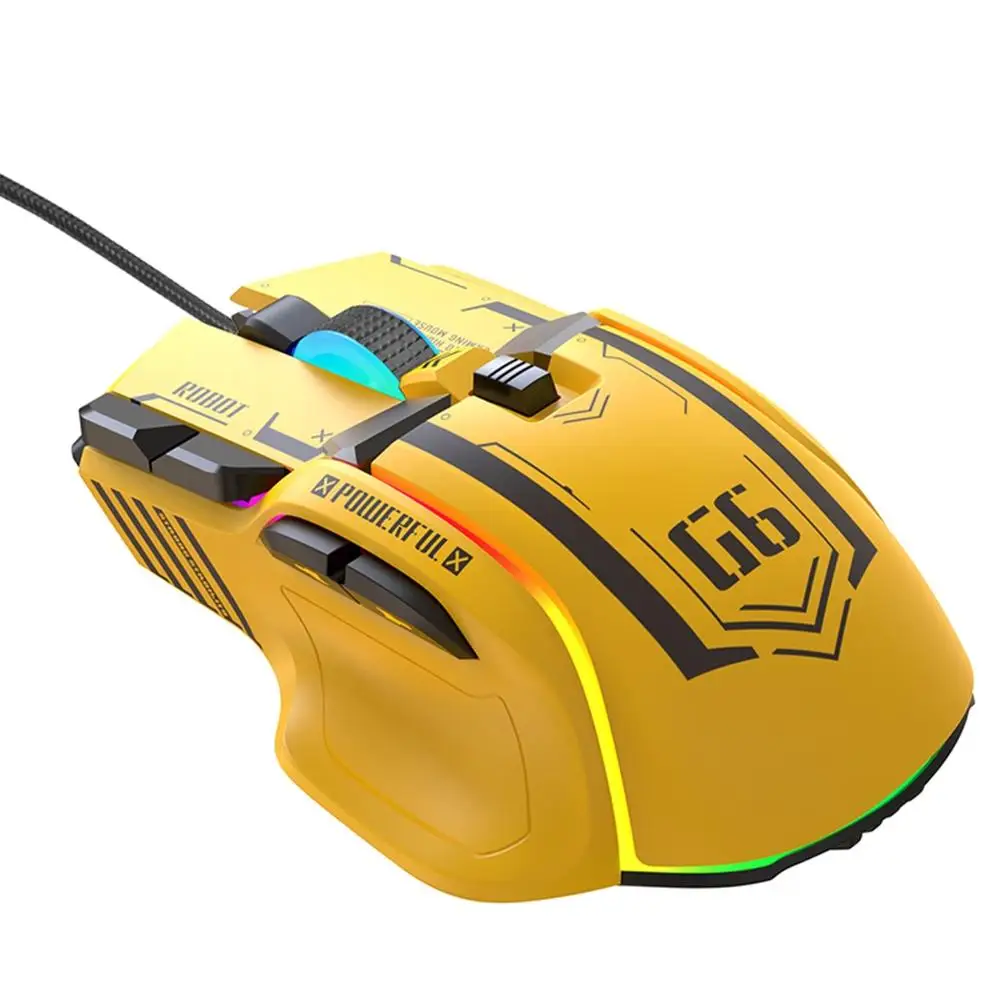 G6-Wire-controlled-RGB-Gaming-Mouse-Programmable-Mouse-12800-DPI ...