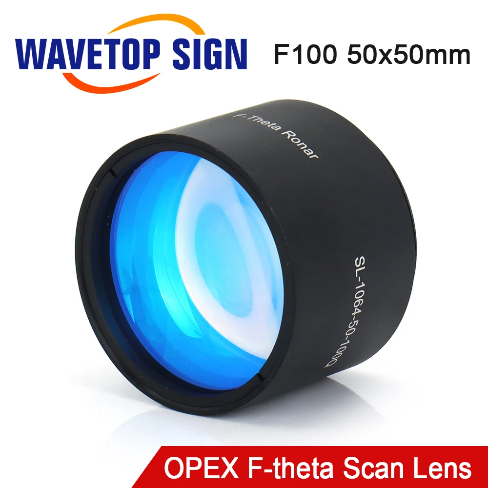 OPEX Fibra Óptica Laser Marcação Máquina Peças, F theta Scan Lens, YAG ...