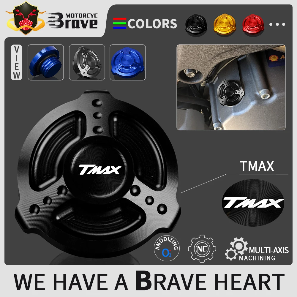 Motorcycle Engine Oil Filter Cap Drain Plug Bolt Screw Cover For Yamaha ...