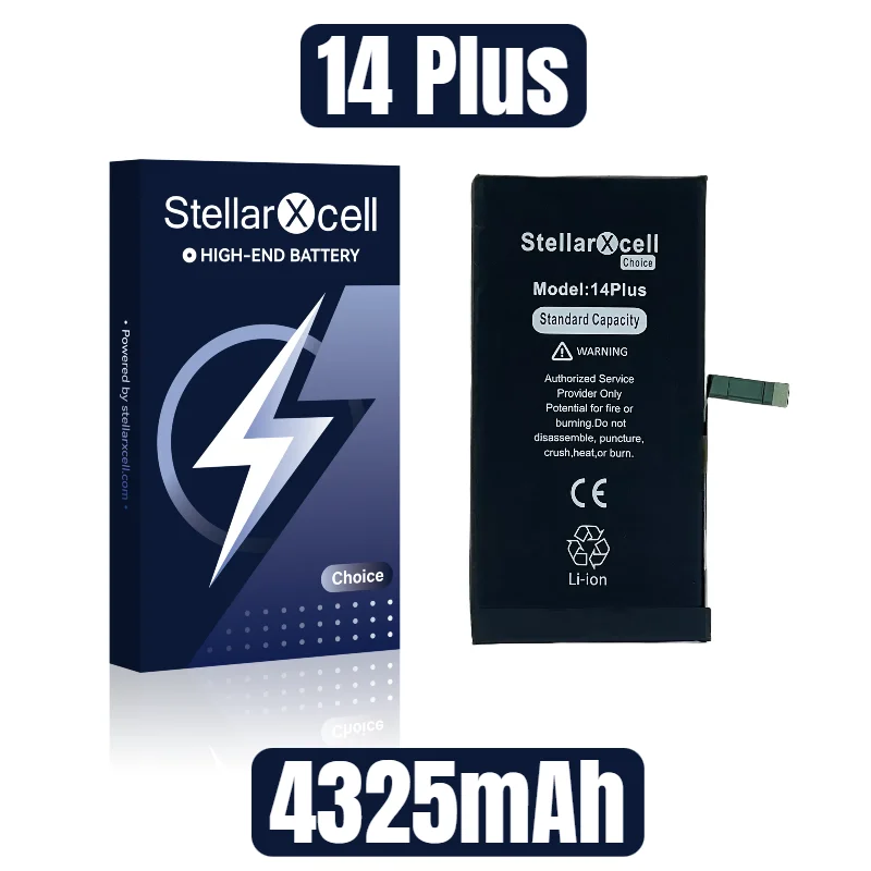 StellarXcell Battery Replacement for IP14 15 Plus Pro ProMax with free ...