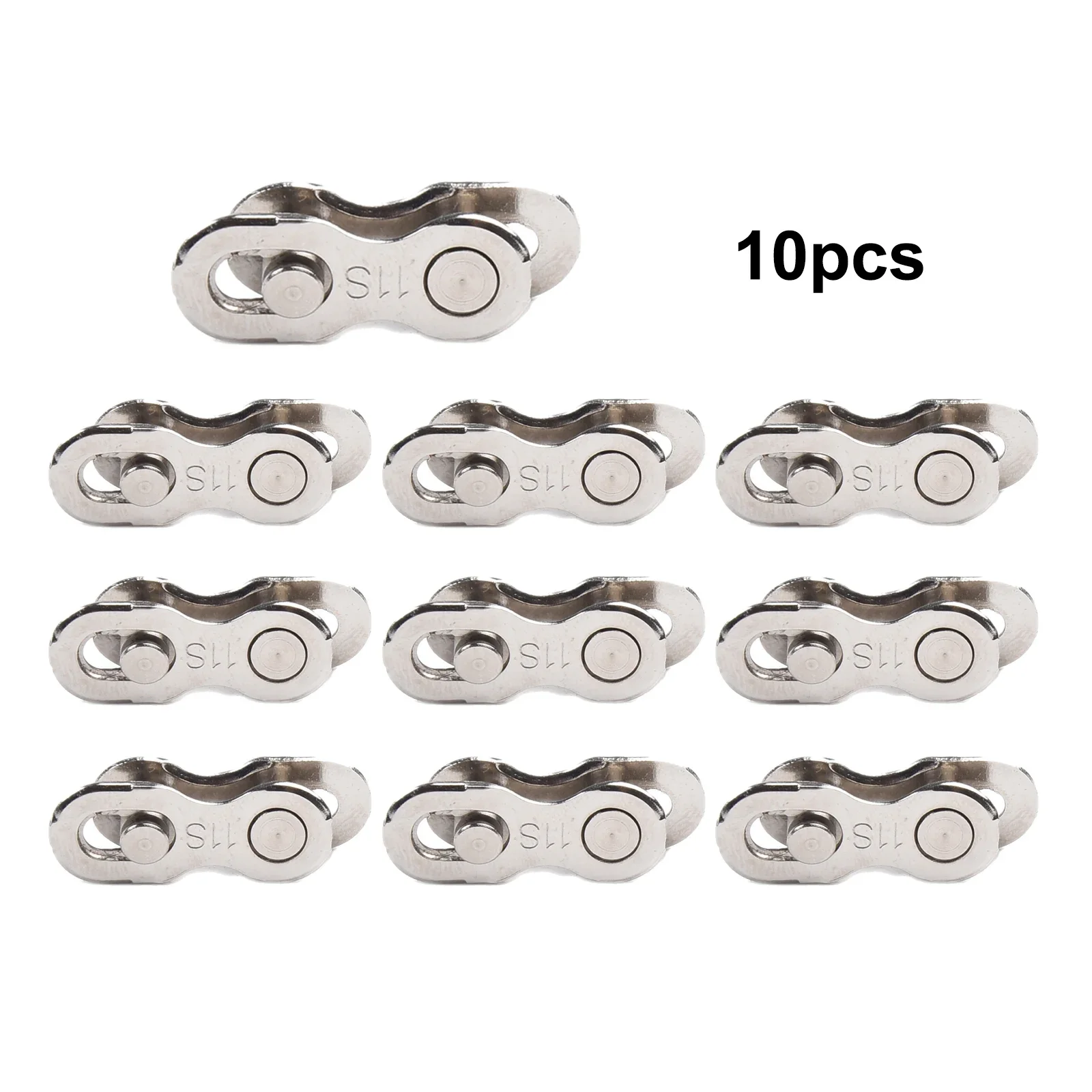 10-Pcs-Bicycle-Bike-Single-Speed-Quick-Chain-Master-Links-Connector ...