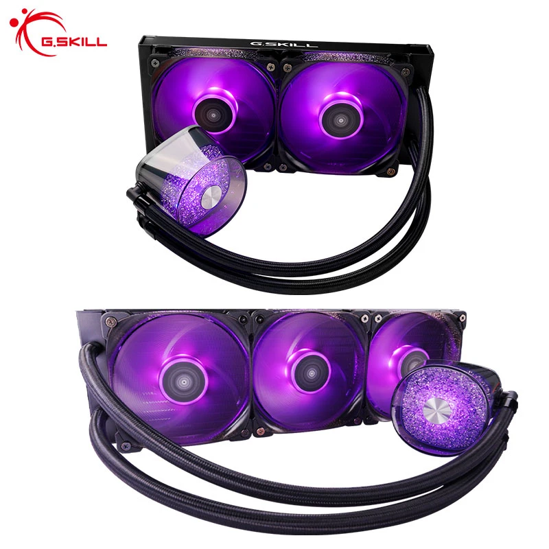 Gskill Cpu Water Cooling Cooler Fan Ventilador 240 360 Argb For Intel ...