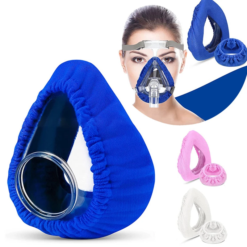 1 PC Cpap Mask Liners Reusable Fabric Comfort Covers Reduce Air Leaks ...