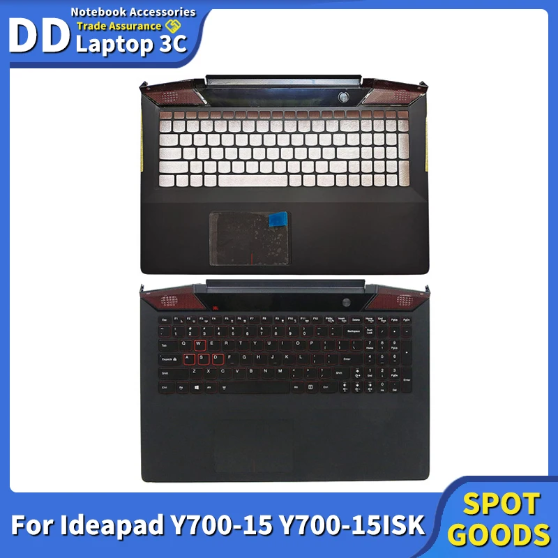 New-Laptop-Palmrest-Upper-Cover-Front-Bezel-Case-3D-Original-Replacement-For-Lenovo-Ideapad-Y700 ...