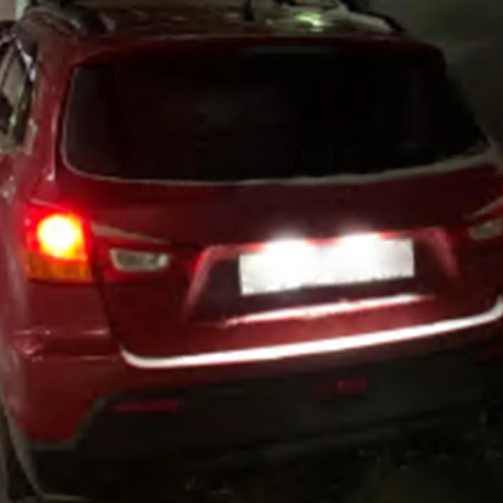 12v luzes da placa de identificação 6000k led à prova d'água para ...