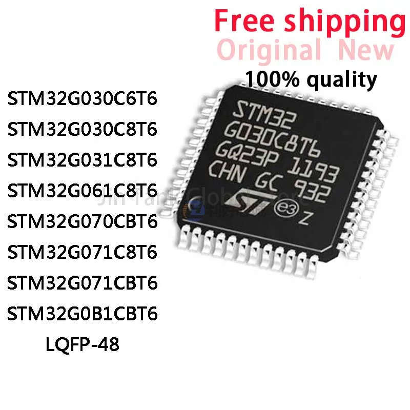 STM32G030C6T6 STM32G030C8T6 STM32G031C8T6 STM32G061C8T6 STM32G070CBT6 STM32G071C8T6 ...