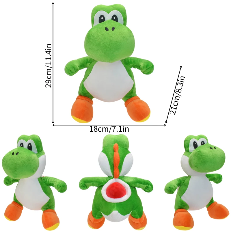 Peluche de Mario Bros, Bowser Jr., Princesa Peach, Yoshi, Ludwig ...