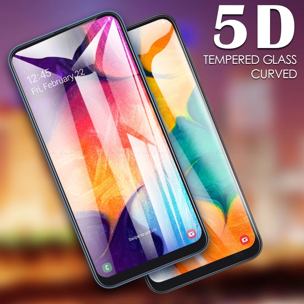 5D Curved Full Cover Screen Protector Tempered Glass For Samsung Galaxy ...