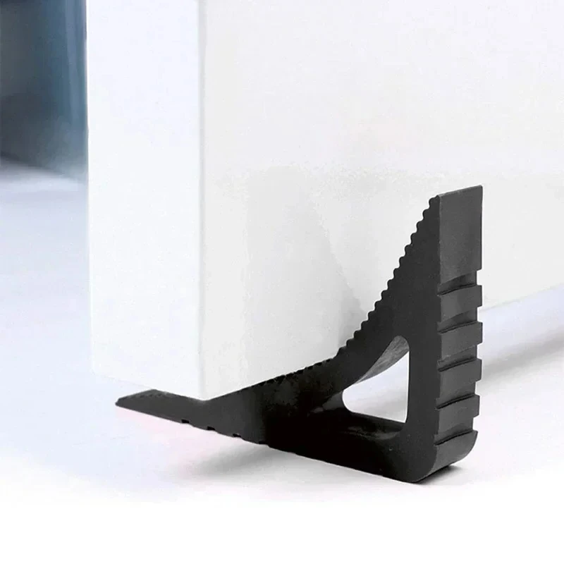 Rubber Door Stopper Reusable Floor Block Door Wedge Doorstops Home ...