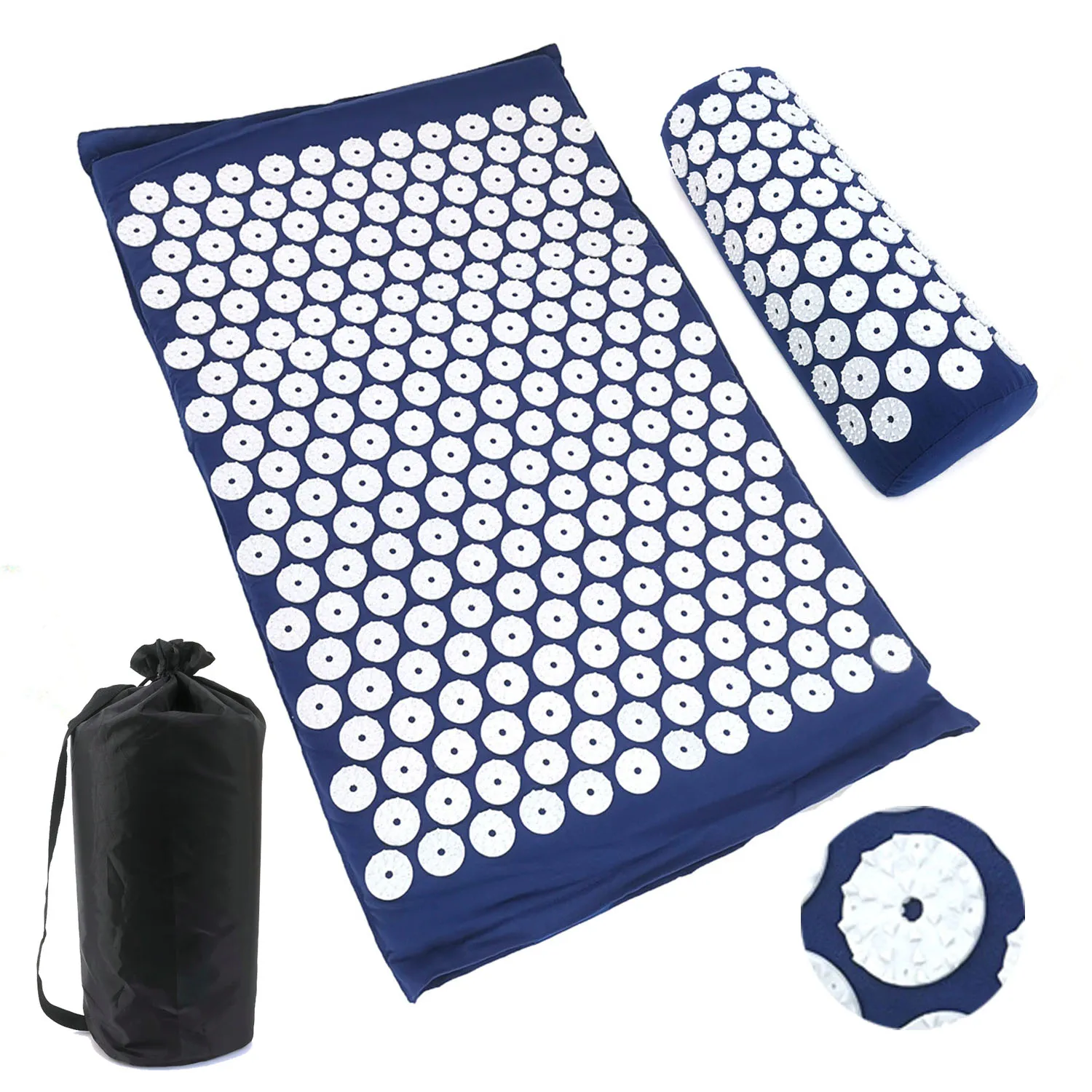 Massager-Cushion-Massage-Yoga-Mat-Acupressure-Relieve-Pain-Stress-Back ...