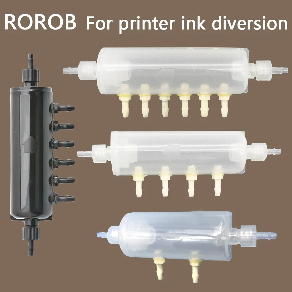 Ink-Circulation-Splitter-Diverter-For-Printer-Ink-Tube-And-Epson-XP600 ...