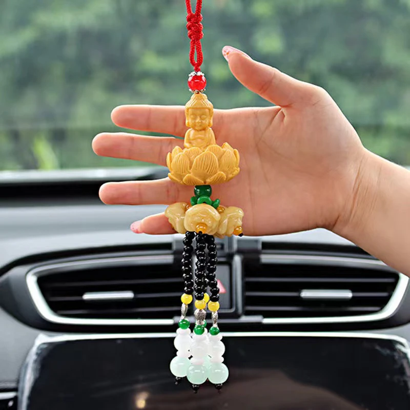 Car-Pendant-Out-Of-The-Buddha-And-Into-The-Safe-Chinese-Style-Resin-Car ...