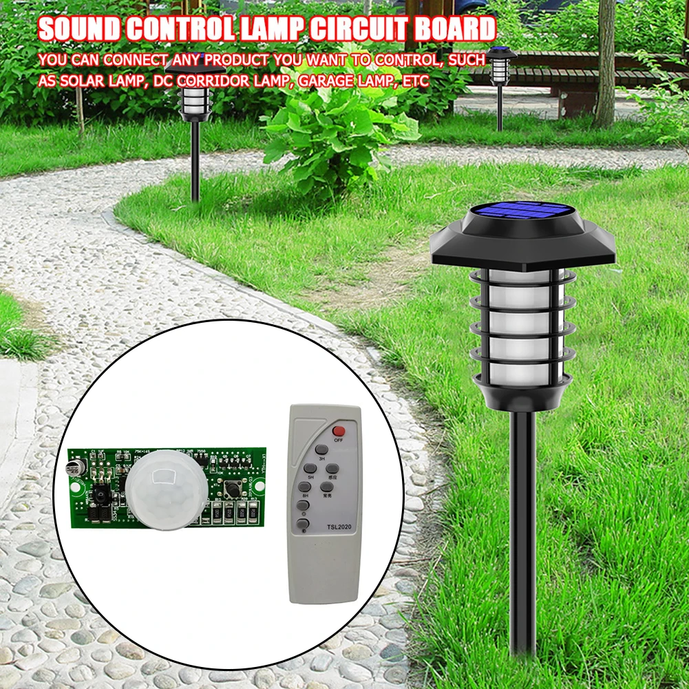 Remote-Control-PIR-Human-Body-Induction-Solar-Lamp-Circuit-Board-3-2v3 ...