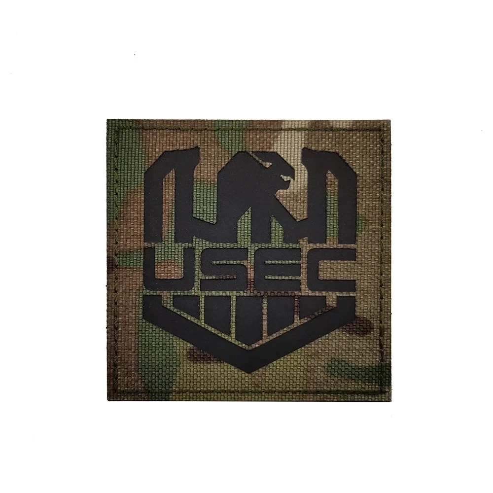 Parche de PVC de Escape From Tarkov IR para mochilas, pegatinas tácticas, parches bordados para ...