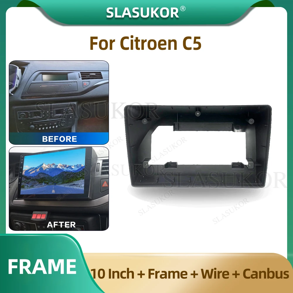 10-Inch-For-Citroen-C5-2-2008-2017-Car-Radio-Fascia-Car-Radio-Panel ...