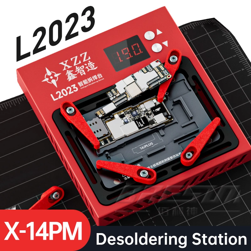 XZZ Xinzhizao L2023 Heating Station for iPhone X 14 Pro Max Android CPU Chip Degumming ...