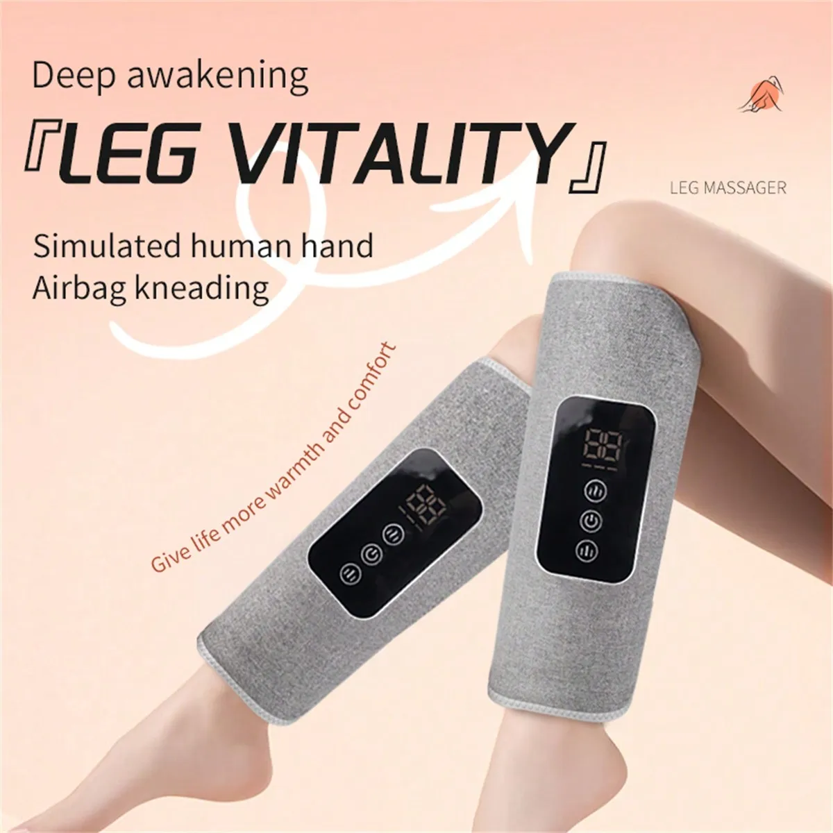 One Leg Massager Wireless Smart Electric Leg Massage Machine Blood ...