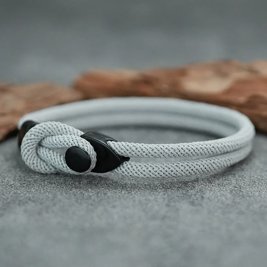 Bracelets en corde simples pour hommes, Design de nœud, Paracorde ...