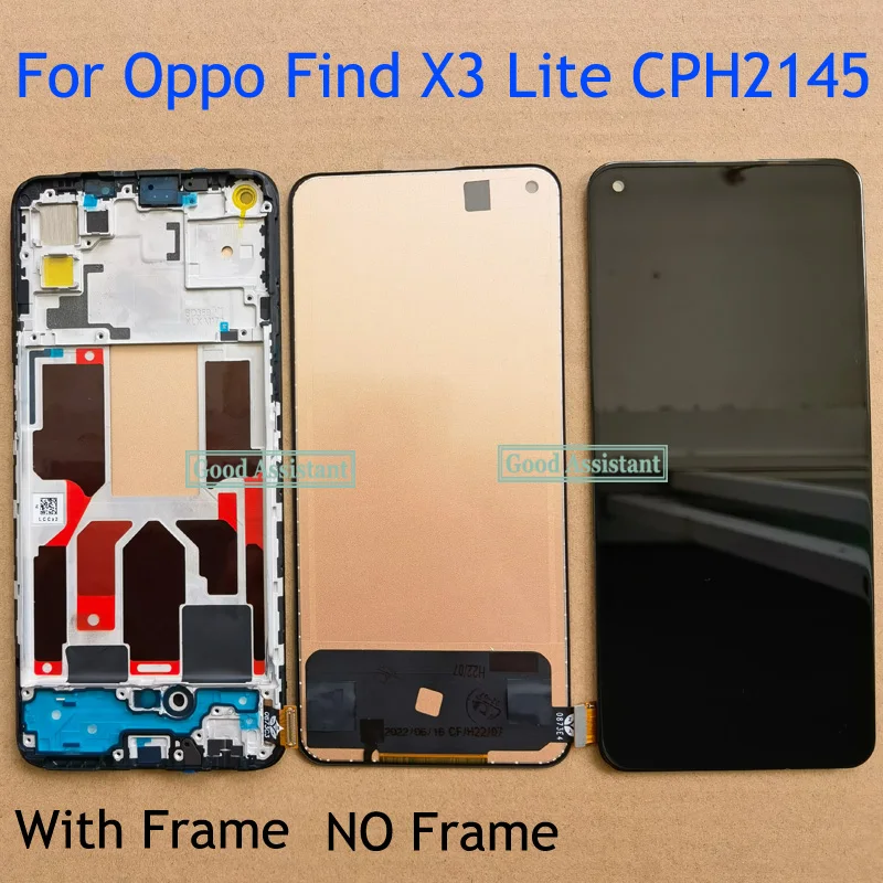 Repair-TFT-Black-6-43-inch-For-Oppo-Find-X3-Lite-CPH2145-LCD-Display ...