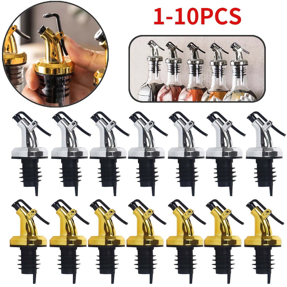 Wine Bottle Pourer Spout Stopper Dispenser | Stoppers Bottles Liquor ...