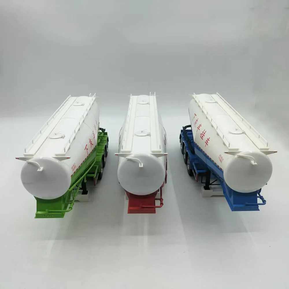 Die-casting 1:24 Scale Powder Tank Ash Mixing Truck Simulation Alloy ...