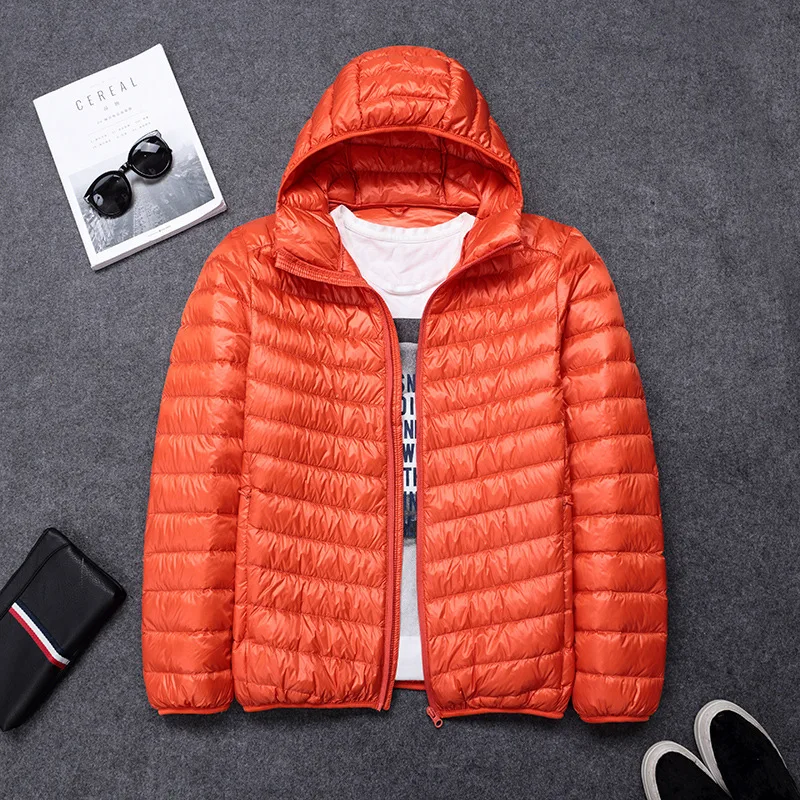 2023-New-High-grade-Men-s-White-Duck-Down-Light-Down-Jacket-Men-s-Short ...