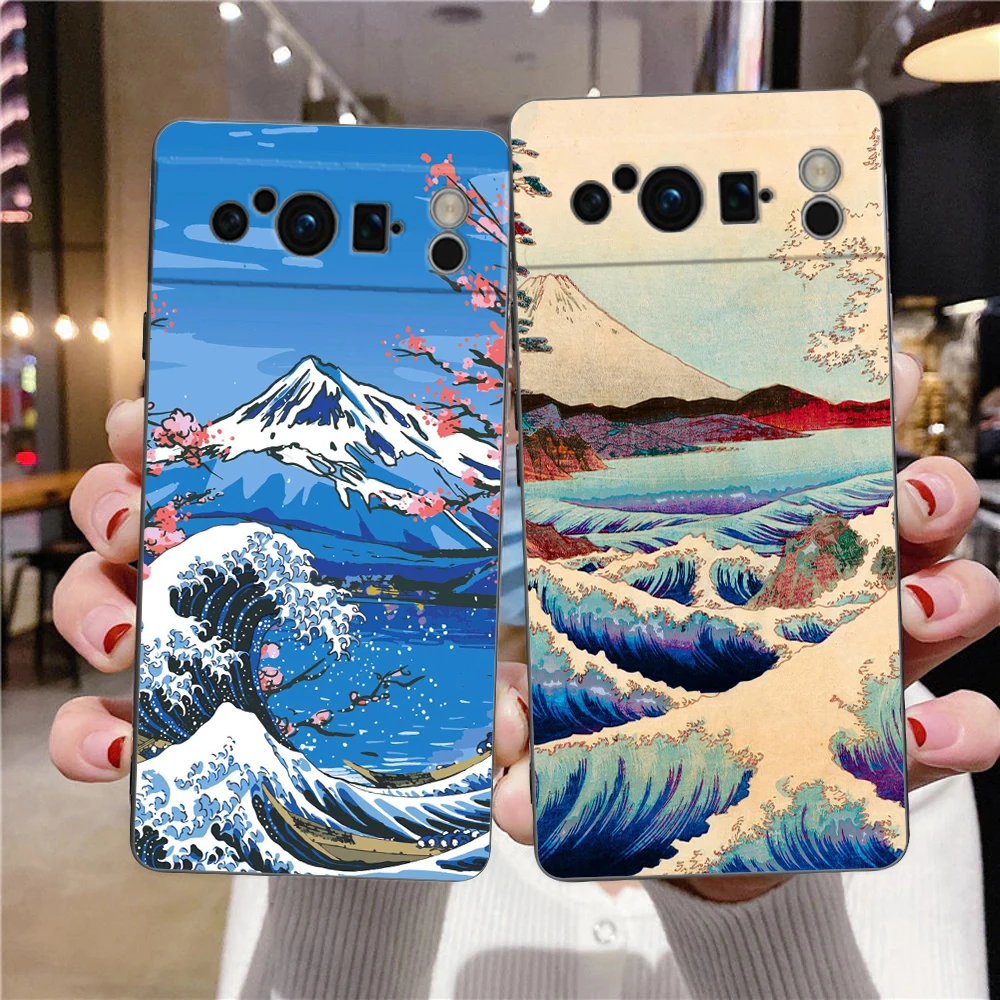 Golden-Great-Wave-Kanagawa-Surf-Phone-Case-For-Google-Pixel-8-A-7-6-Pro ...