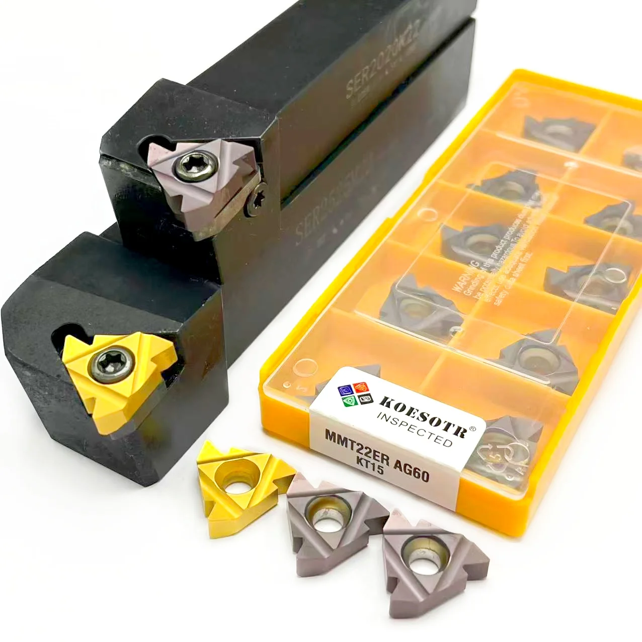 SER2020K22 SER2525M22 SER Lathe cutter 20mm Internal Threading Turning ...