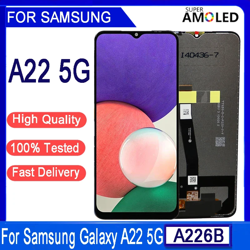 Pantalla-LCD-6-6-Original-para-Samsung-Galaxy-A22-5G-A226-A226B-SM ...