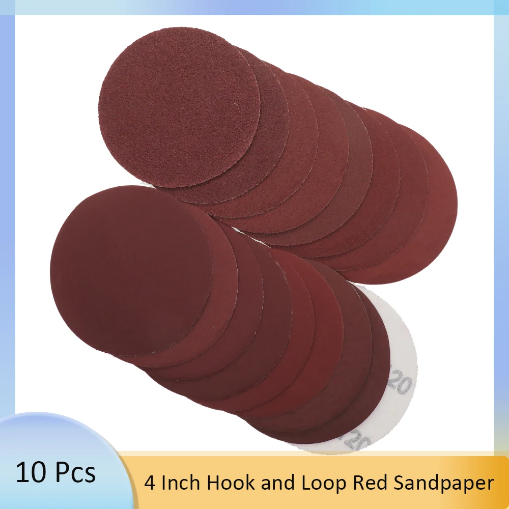 4-Inch-Sandpaper-Hook-and-Loop-Sanding-Disc-Dry-Polishing-100mm-Round ...