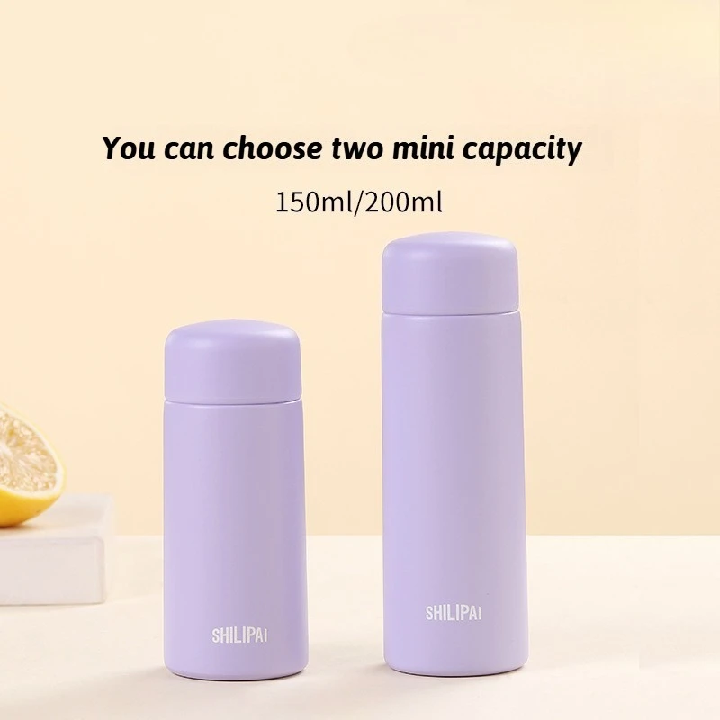 150ml/200ml Mini 316 Stainless Steel Portable Thermos Cup Vacuum ...
