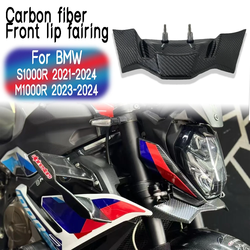 For BMW S1000R 2021-2024 S 1000 R M1000R Carbon fiber spoiler wing ...