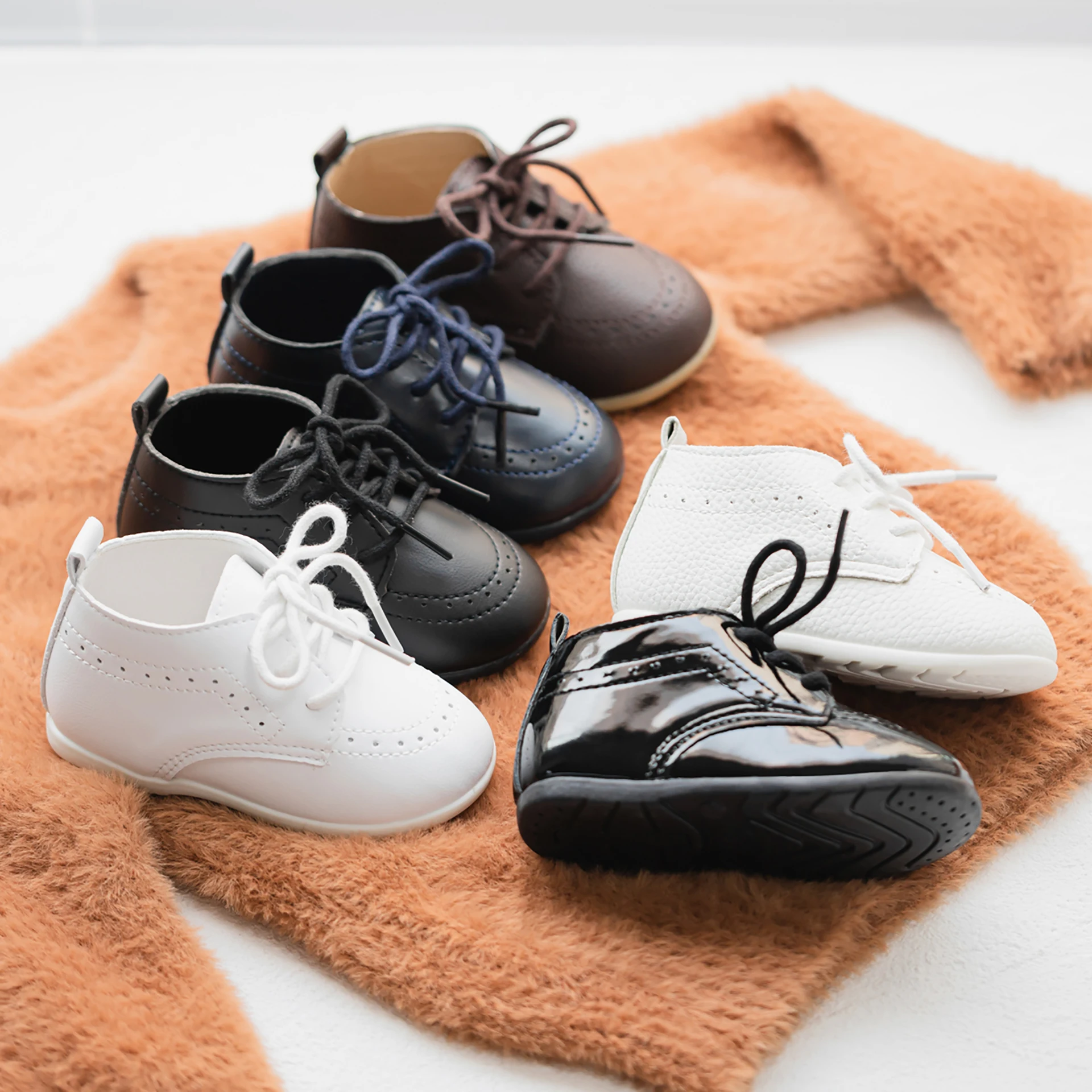 Classic-Lace-up-Baby-Shoes-Spring-Boy-and-Girl-British-Style-Baby-Shoes ...
