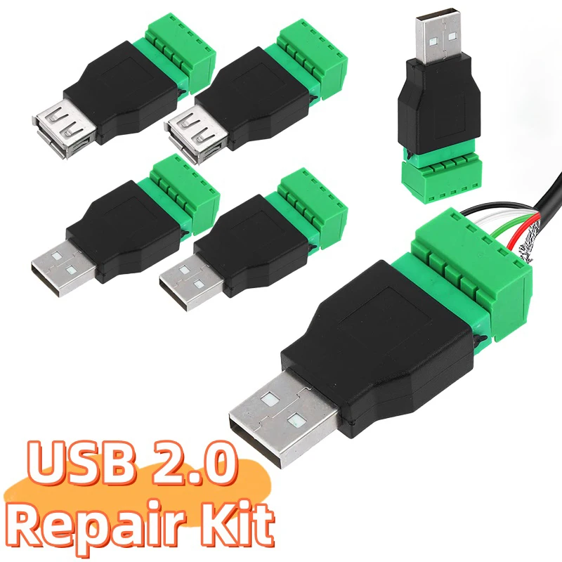 Adaptador-de-Terminal-USB-macho-hembra-A-5-pines-conector-USB-2-0-tipo ...