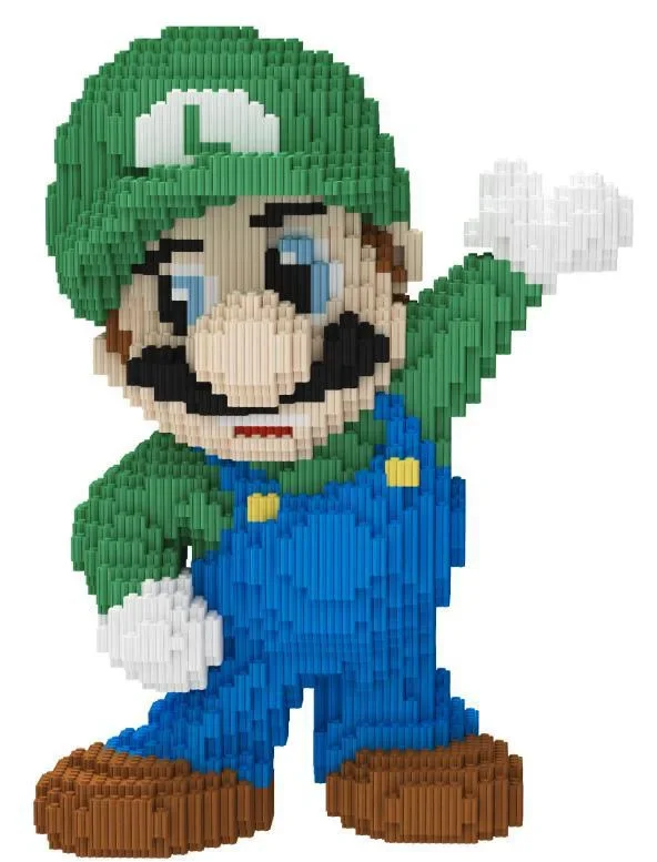 Xinz Super Mario Bros DIY Figuras Bloques de construcción de conexión ...