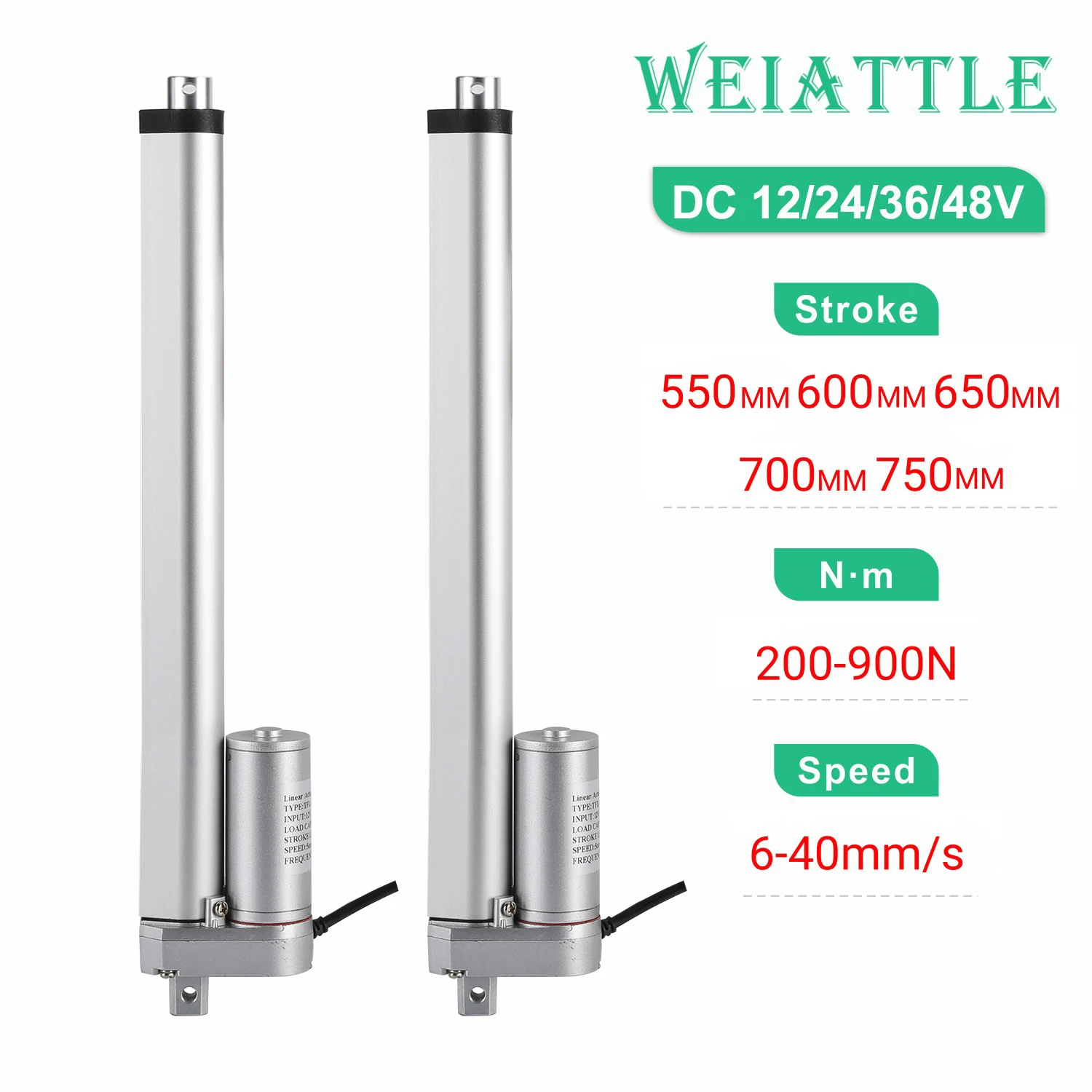 Linear-Actuator-550mm-600mm-650mm-700mm-750mm-Stroke-DC-12-48V-200-900N ...