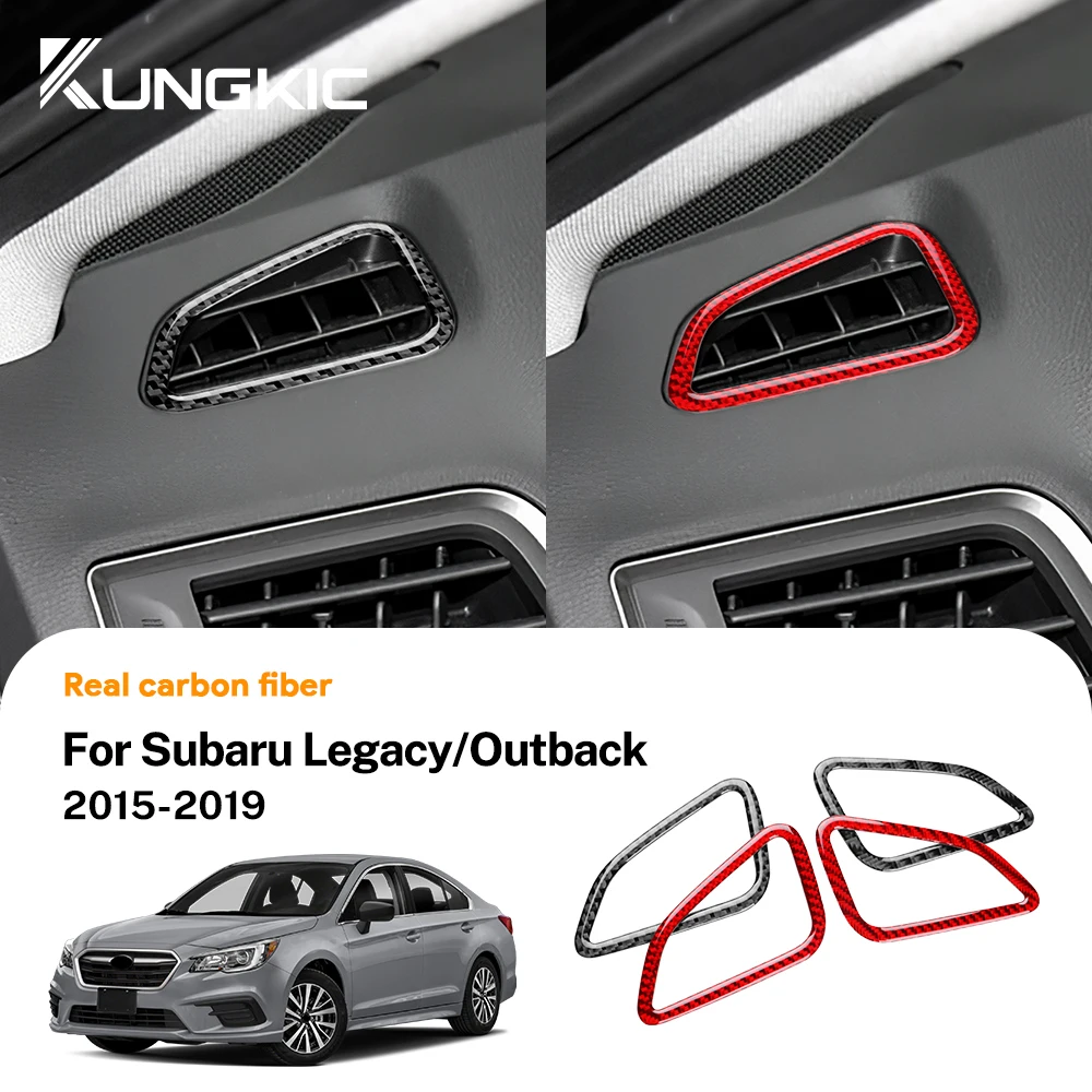 Real Soft Carbon Fiber Sticker For Subaru Legacy Outback 2015 2016 2017 ...