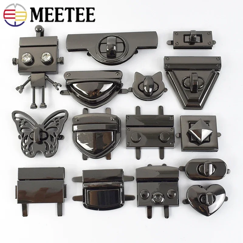 2-4Pcs-Twist-Turn-Locks-Metal-Bag-Lock-Buckle-Purse-Handbag-Decor ...