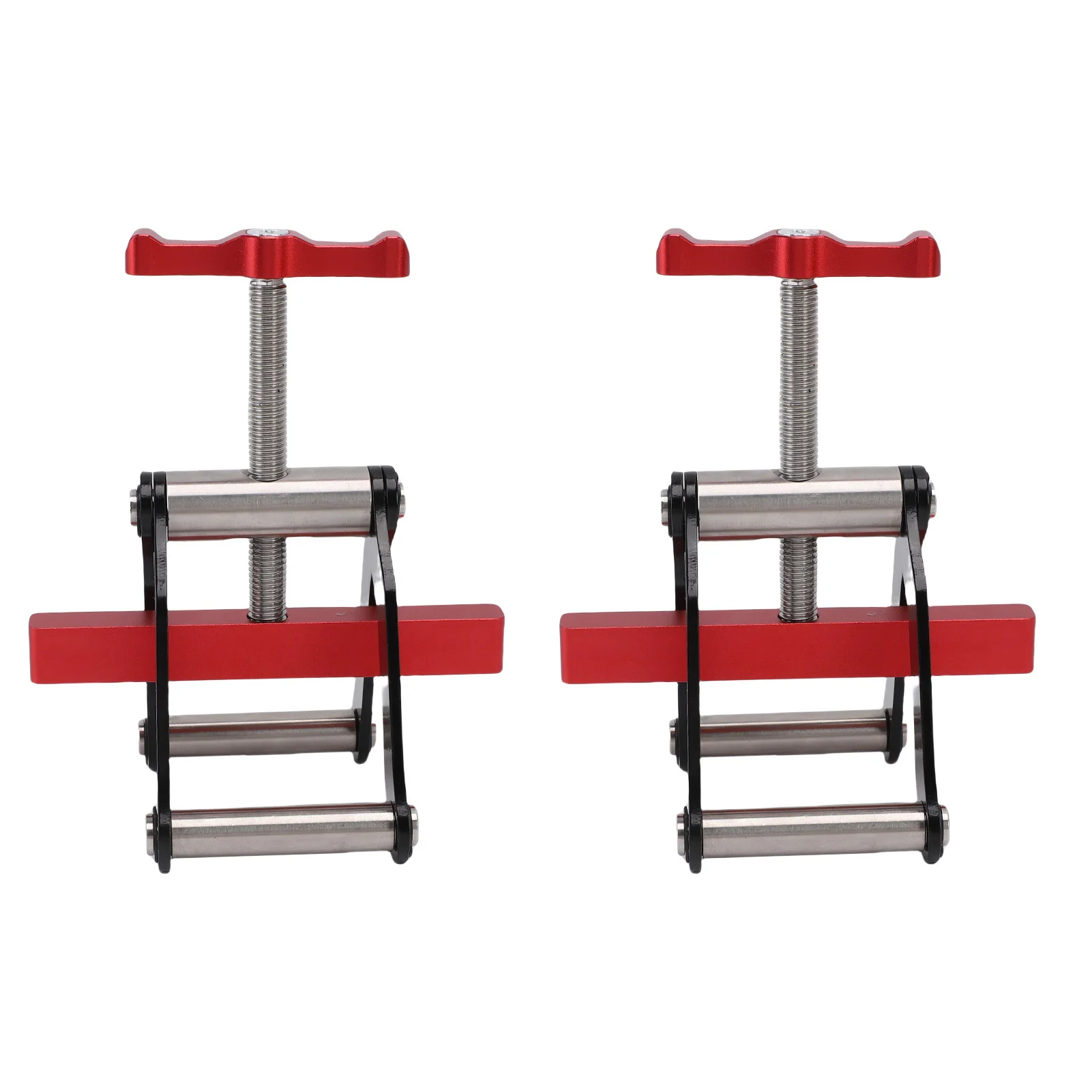 4 Way Pressure Clamp Aluminum Alloy Powerful Four Way Wood Panel Corner ...