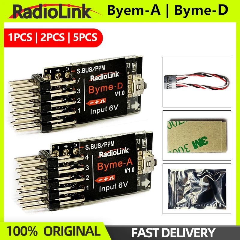 1/2/5PCS Radiolink Byme-A Byme-D Fixed Wing Flight Control FC Gyroscope ...