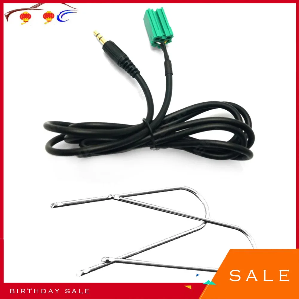 2023-New-Car-Radio-MP3-Auxiliary-Adapter-Aux-Input-Jack-Lead-Cable ...