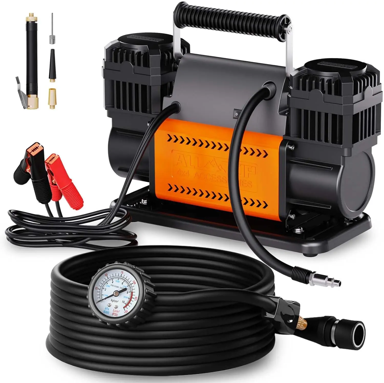 Mini-compressor-de-ar-port-til-4x4-pneum-tico-deflator-4wd-Inflator ...