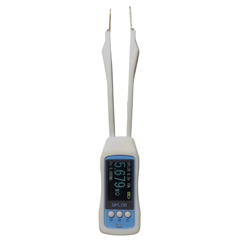 AB08-LCR Bridge Meter Digital Display Handheld LCR Meter Tweezer Smart ...