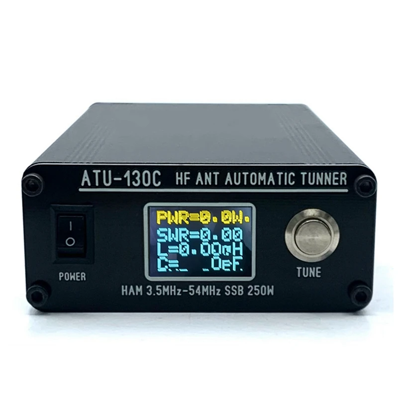 New ATU-130C 250W 3.5MHz-54MHz HF Automatic Antenna Tuner Supports AM ...