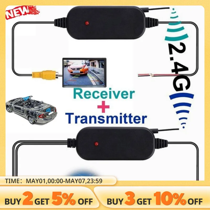 2-4G-Wireless-Transmitter-Receiver-for-Car-Reverse-Rear-View-Backup ...